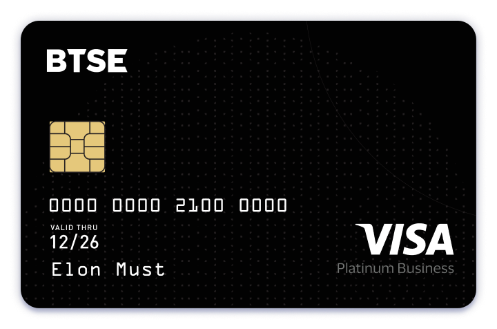 BTSE 加密貨幣簽帳金融卡 | BTSE